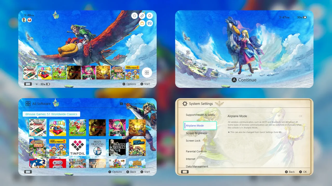 The Legend of Zelda: Skyward Sword HD | Switch Packs | Themezer