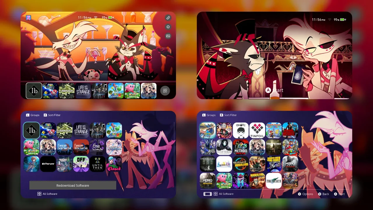 Angel Dust ♥ Husk | Switch Packs | Themezer