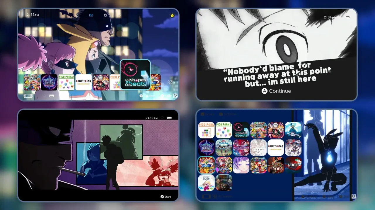 MHA Vigilantes -- Naruhata Vigilantes -- Full Pack | Switch Theme Packs ...