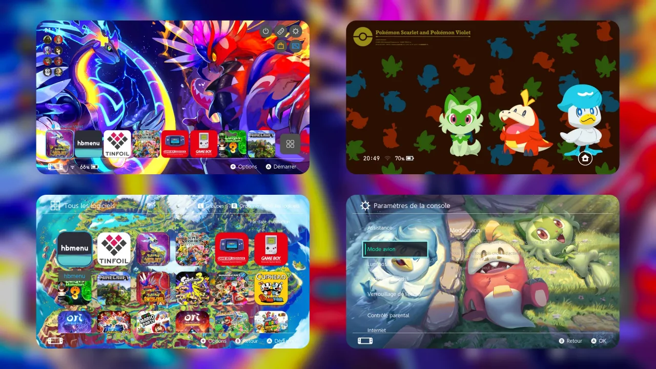 Pokemon Scarlet/Violet | Switch Packs | Themezer