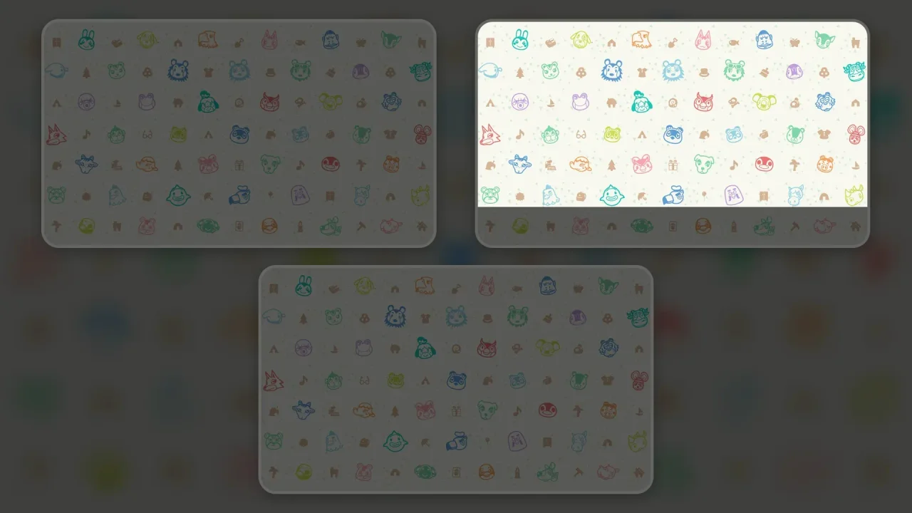 Animal Crossing Villagers Pattern Pack | Switch Packs | Themezer