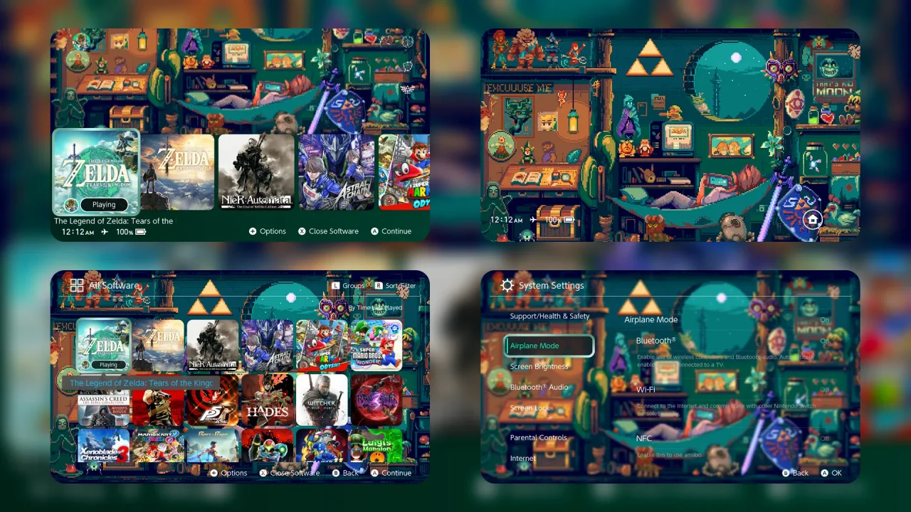 Link Chillax R16 (Animated Background) | Switch Packs | Themezer
