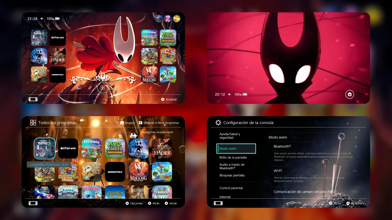 Hollow Knight: Silksong | Switch Packs | Themezer