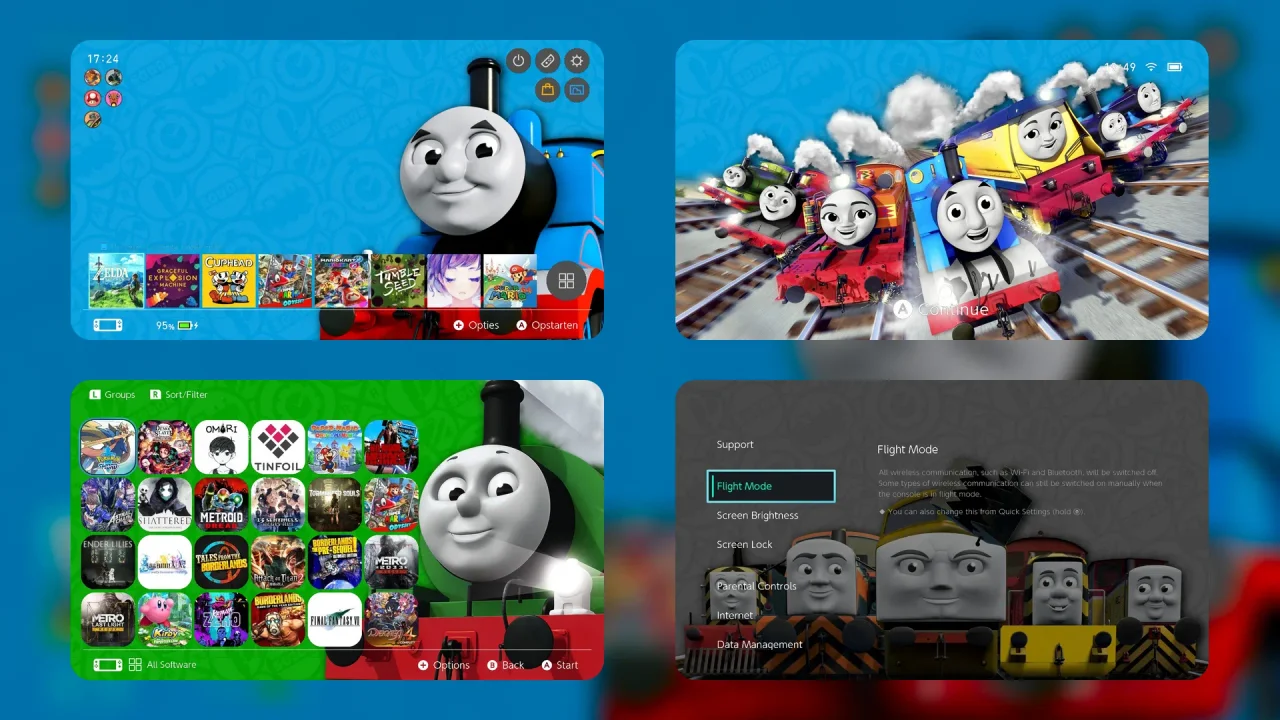 Thomas and Friends CGI Pack | Switch Packs | Themezer