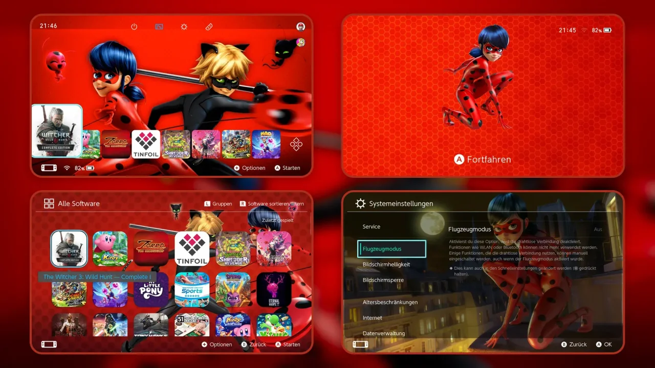 Miraculous: Tales Of Ladybug & Cat Noir | Switch Packs | Themezer