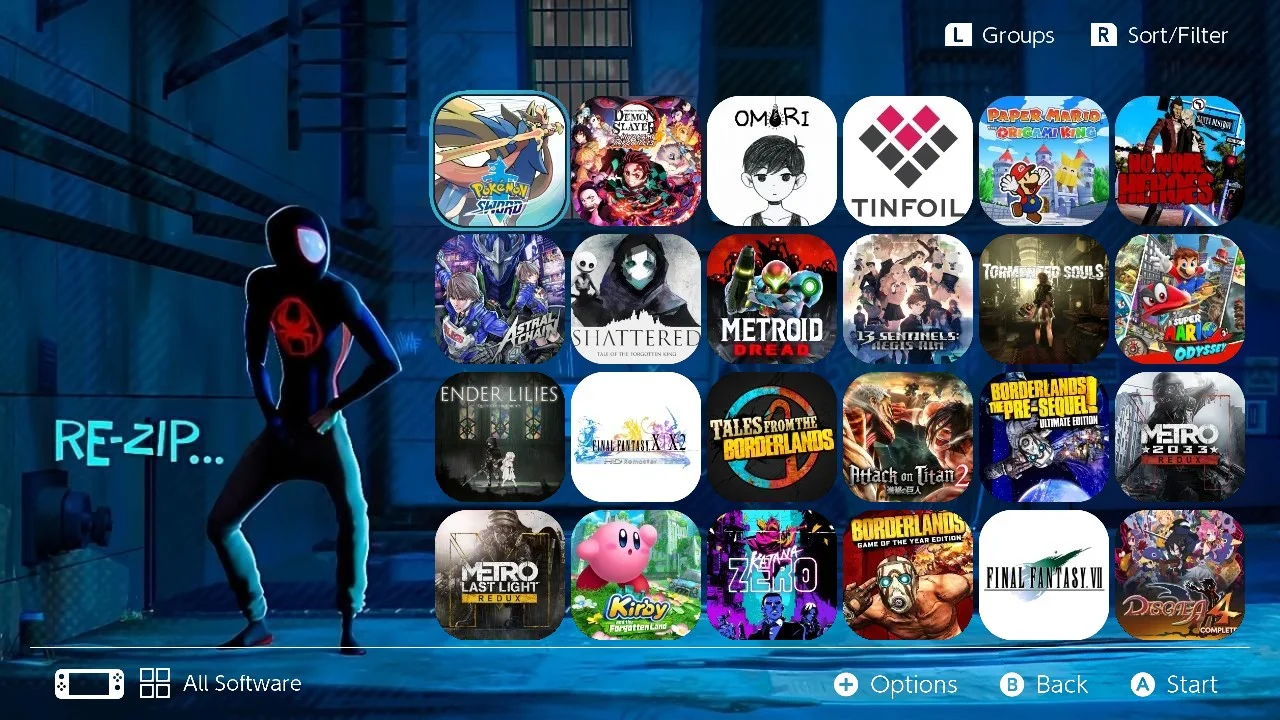 Spiderman Apps | All Apps | Switch Themes | Themezer