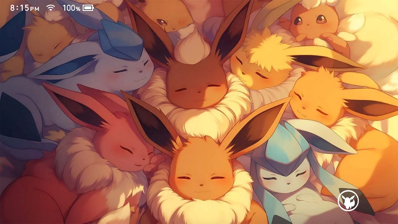 Eeveelutions Lock | Lockscreen | Switch Themes | Themezer