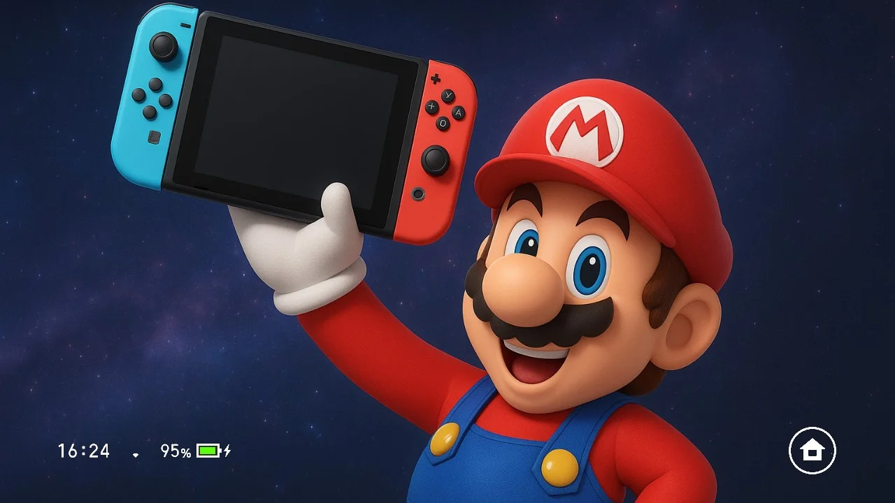 Super Mario Switch | Lockscreen | Switch Themes | Themezer