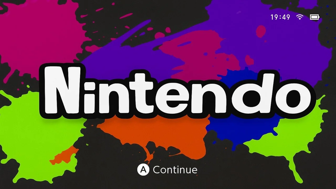 Splatoon Nintendo Style | Lockscreen | Switch Themes | Themezer