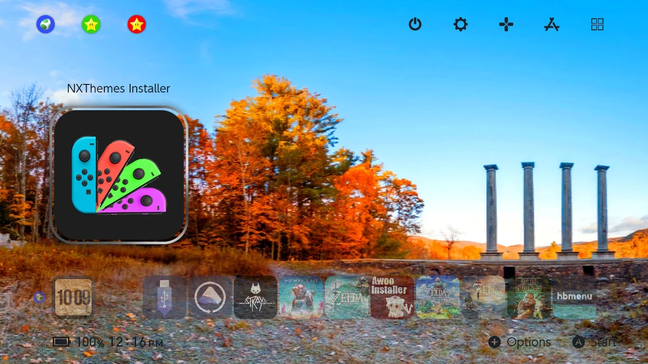 Seamless - Four Pillars Panorama | Home Menu | Switch Themes | Themezer