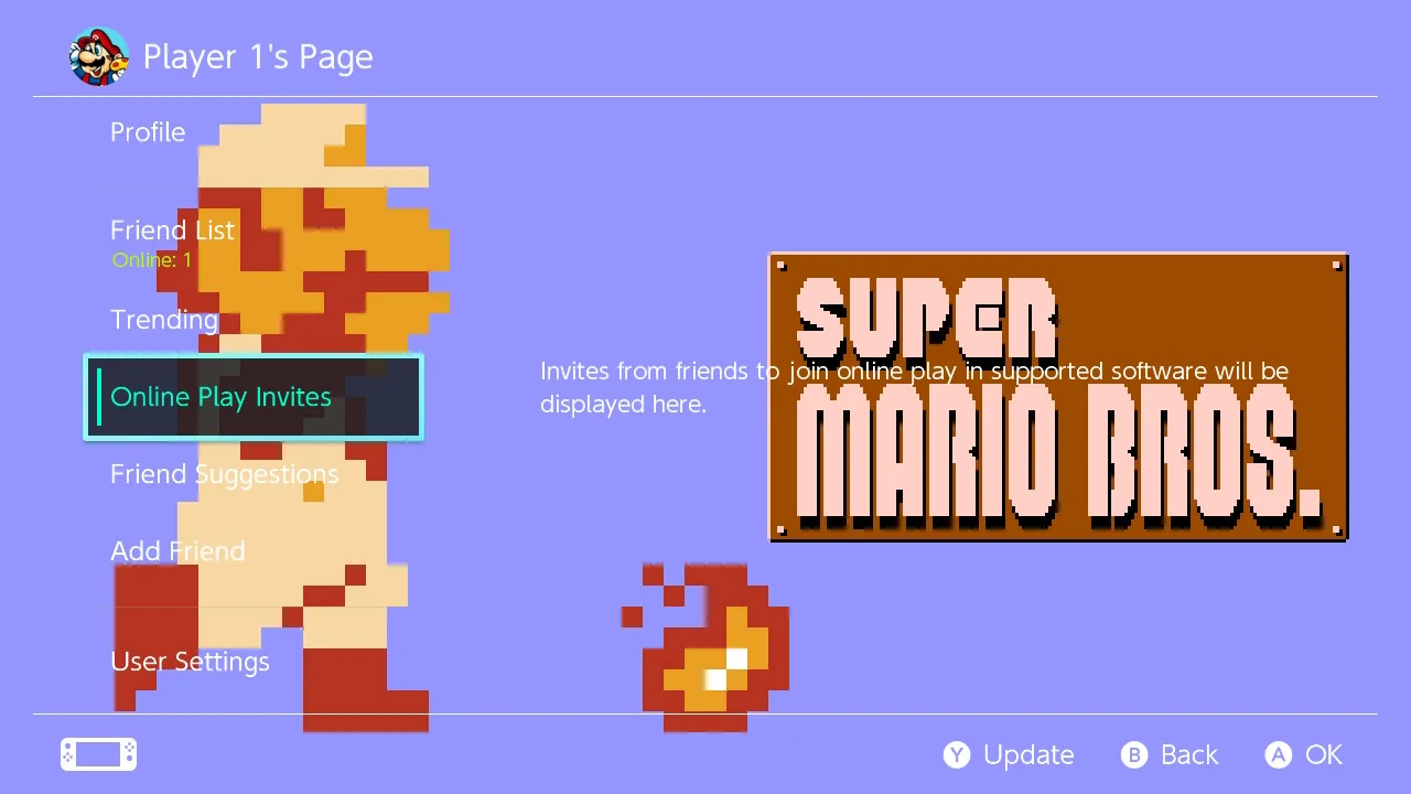 Mario NES User | User Page | Switch Themes | Themezer