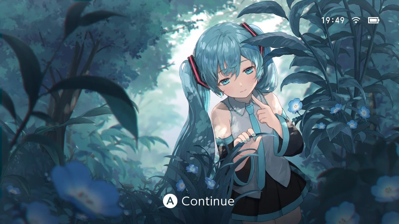 Hatsune | Lockscreen | Switch Themes | Themezer