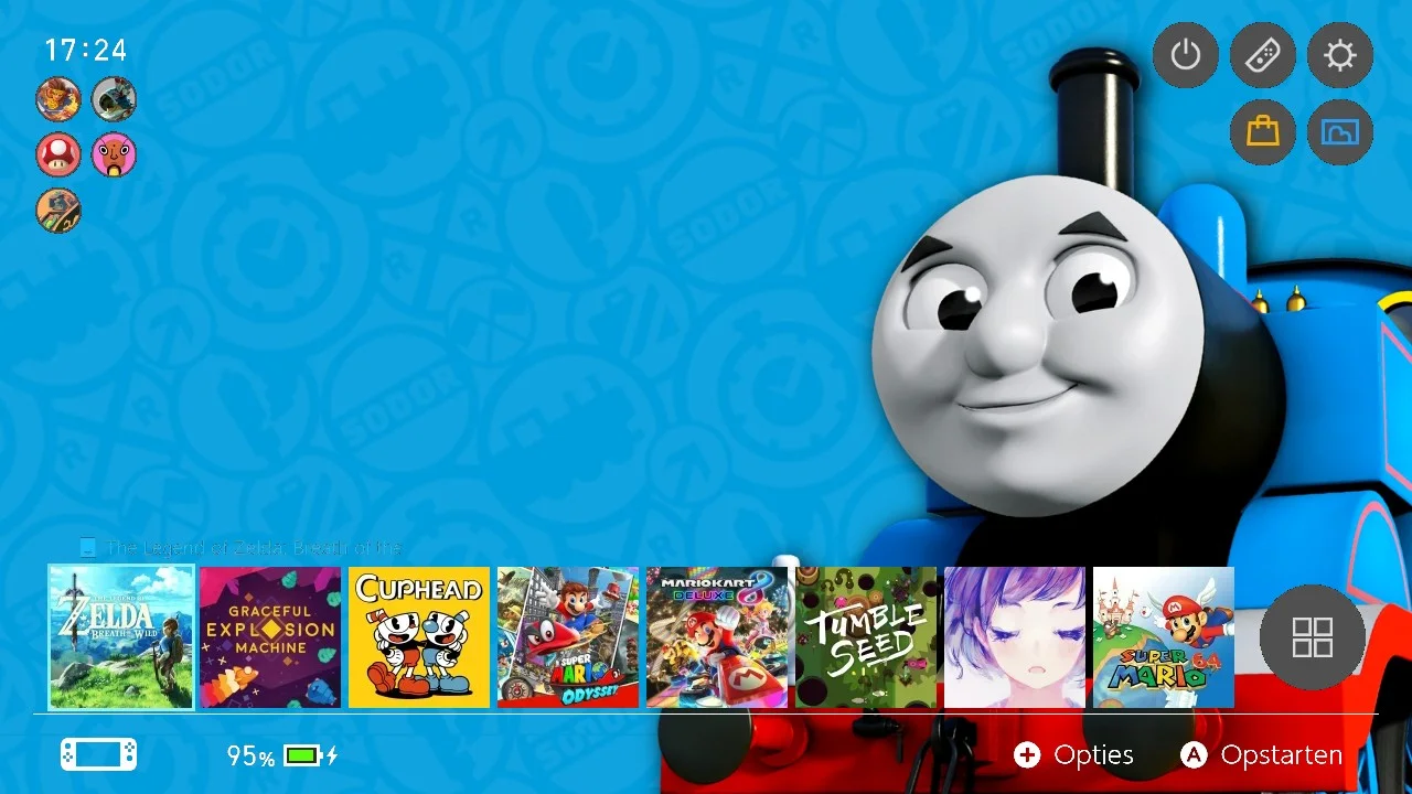 Thomas The Tank Engine Home Menu | Home Menu | Switch Themes | Themezer