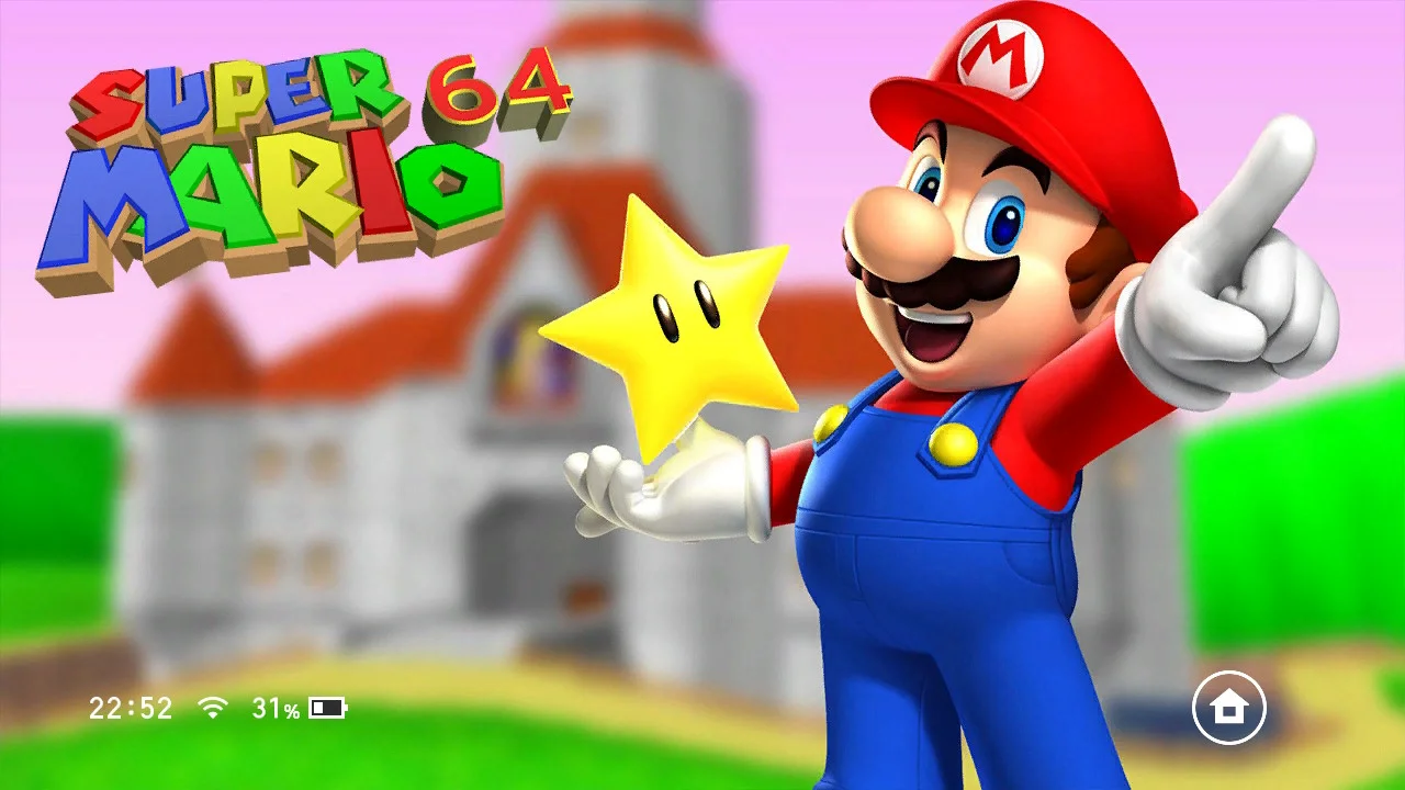 Super Mario 64 Remastered | Lock Screen | Lockscreen | Switch Themes ...