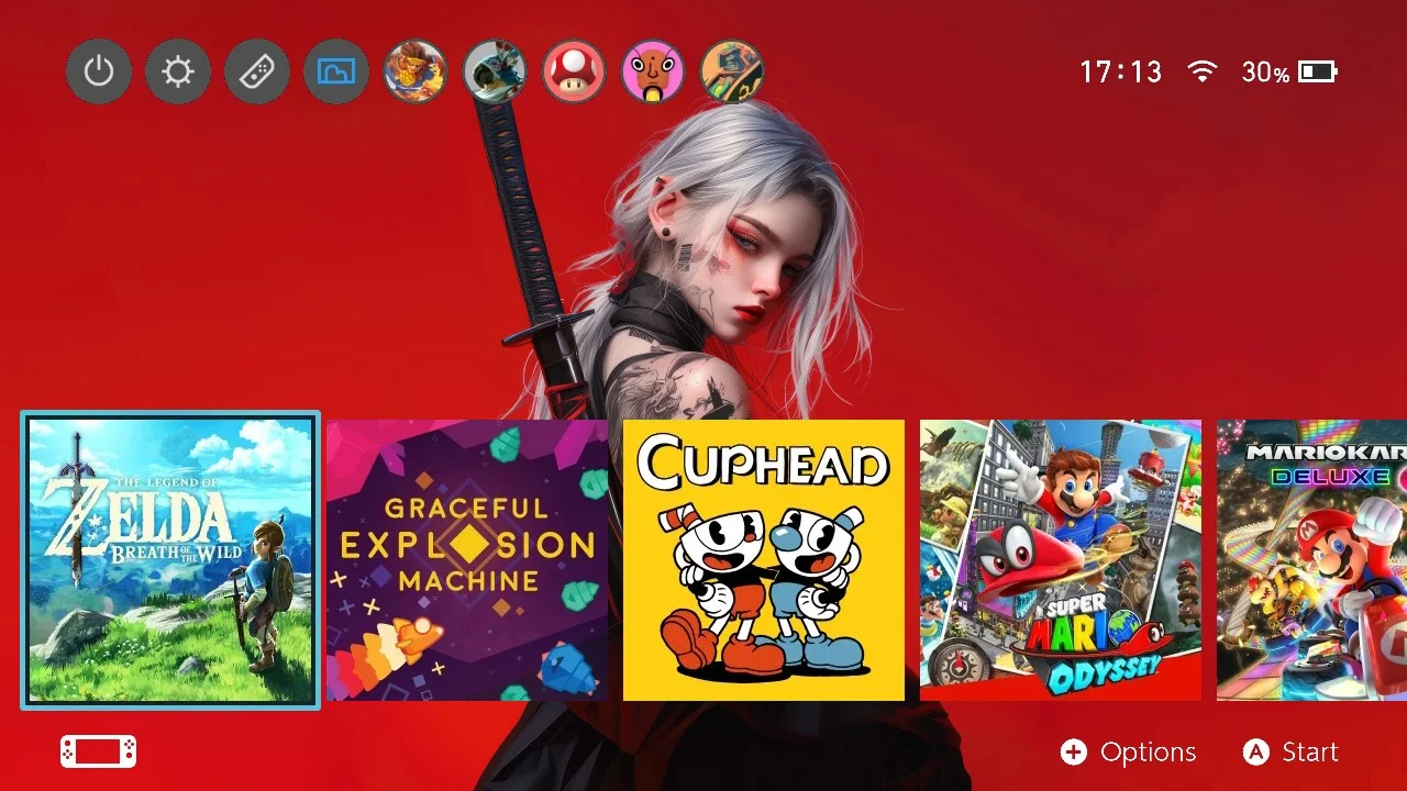 Simple Home Menu | Home Menu | Switch Themes | Themezer