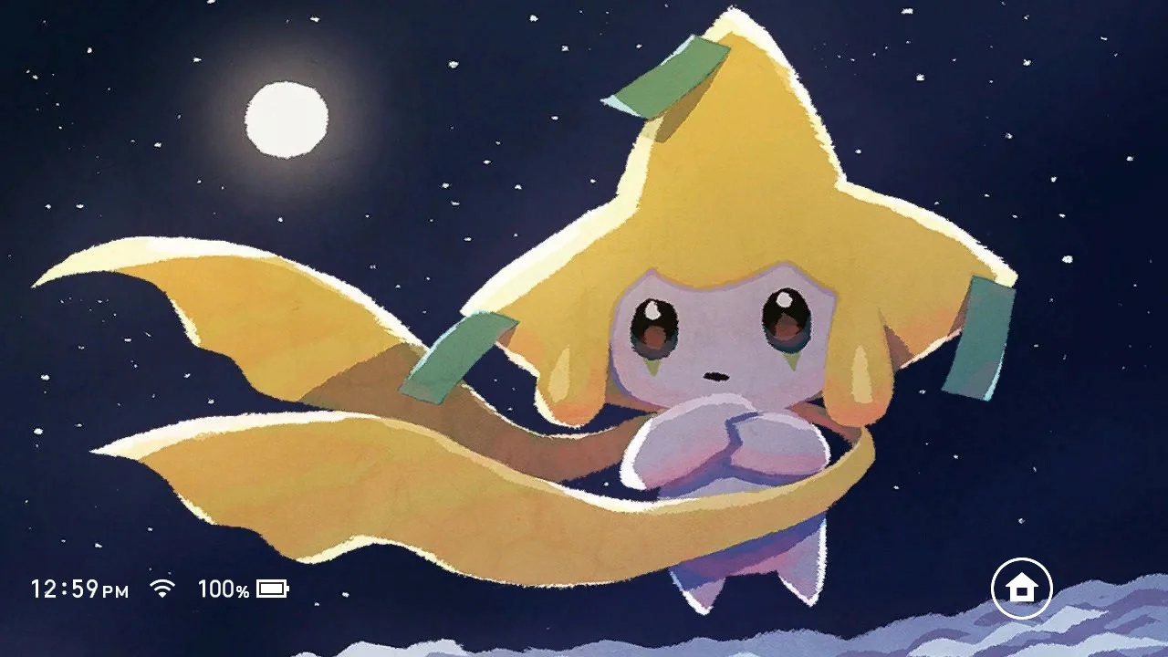 Pokemon Jirachi | Lockscreen | Switch Themes | Themezer