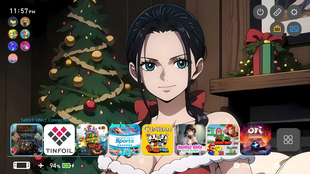 Christmas Nico Robin | Home Menu | Switch Themes | Themezer