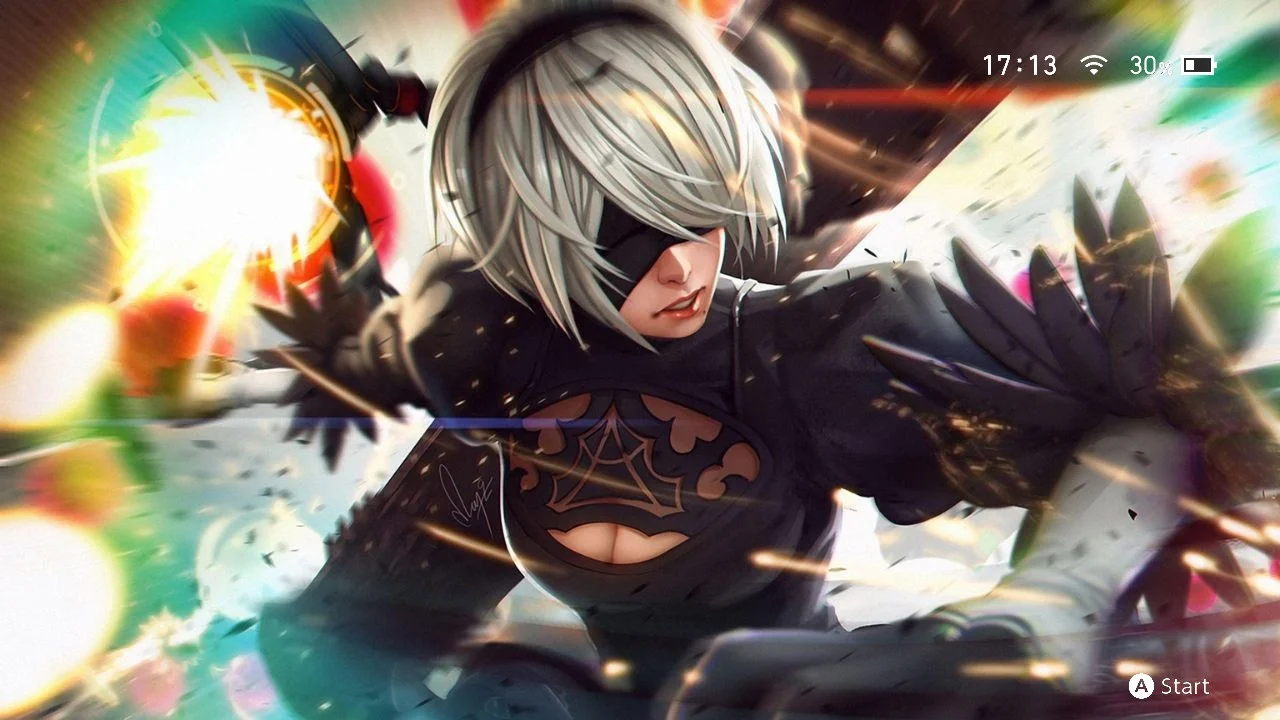 Nier Automata - Lock Screen | Lockscreen | Switch Themes | Themezer