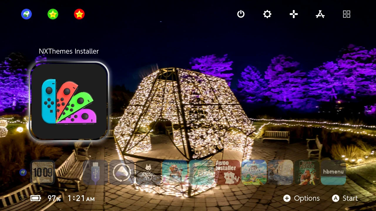Seamless - Night Lights Panorama | Home Menu | Switch Themes | Themezer