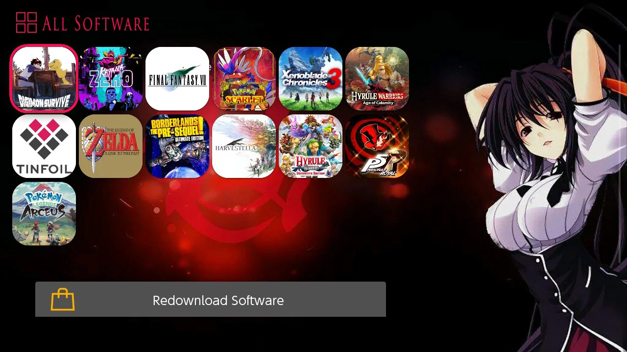 Akeno Highschool DxD (allapps) | All Apps | Switch Themes | Themezer