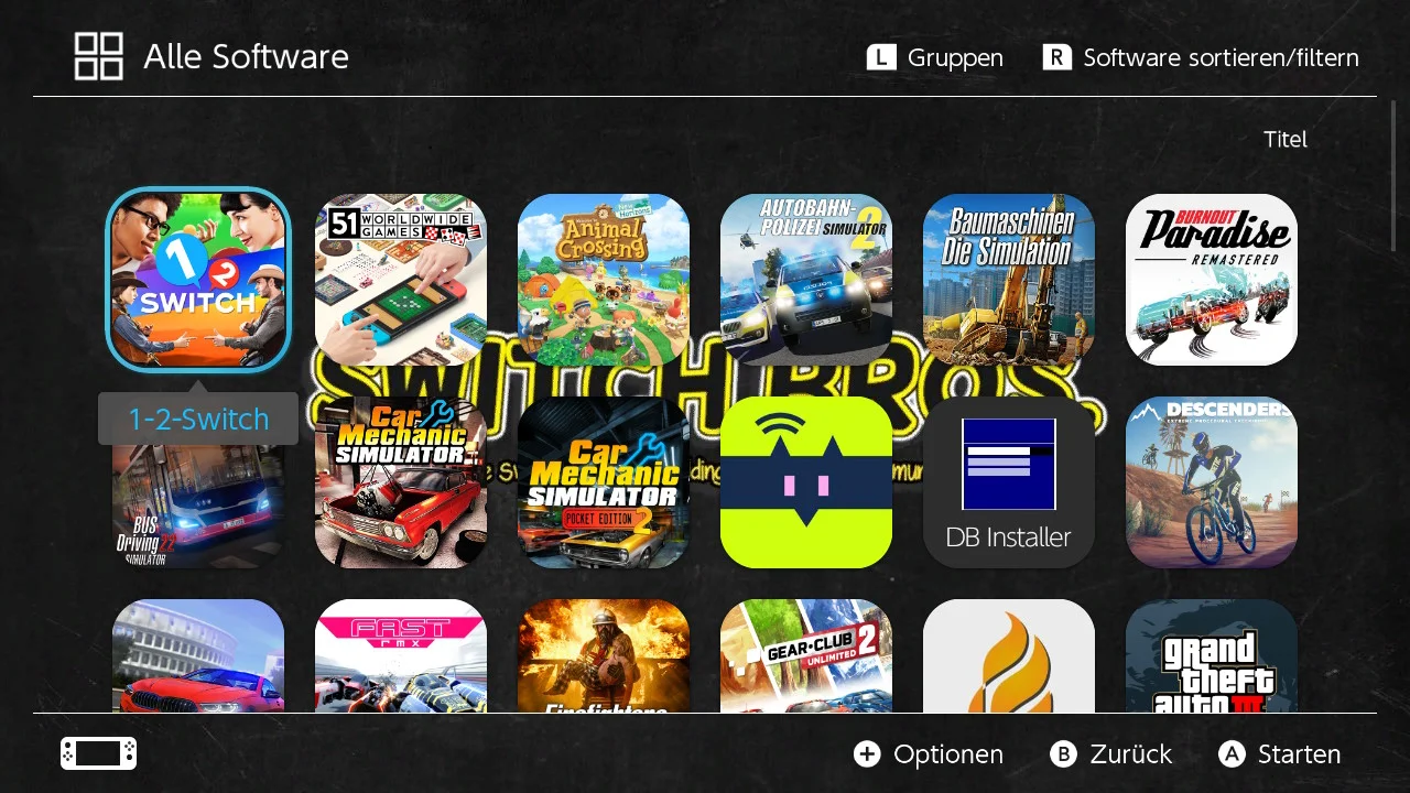SwitchBros. All Apps V1 | All Apps | Switch Themes | Themezer
