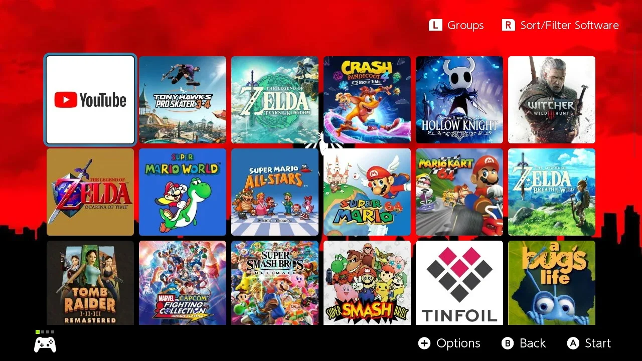 Spider-Man red and black | All Apps | Switch Themes | Themezer