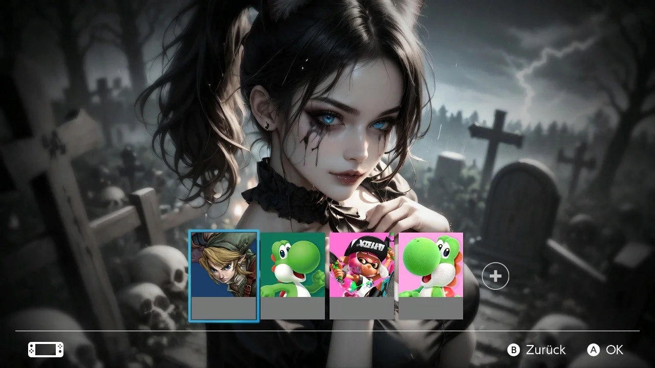 Dark Kate by NaughtyNeurals | Player Selection | Switch Themes | Themezer