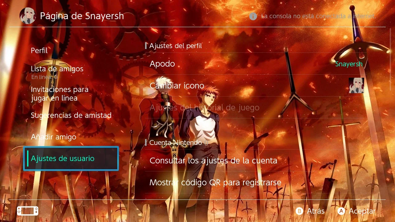 Fate User page | User Page | Switch Themes | Themezer