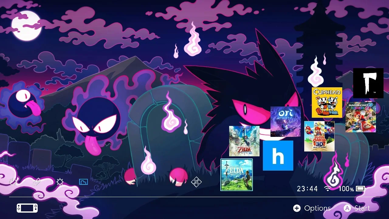 Pokemon | Home Menu | Switch Themes | Themezer