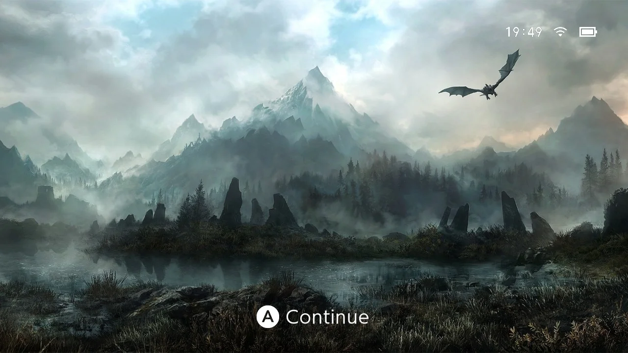 Mountain & Dragon | Lockscreen | Switch Themes | Themezer