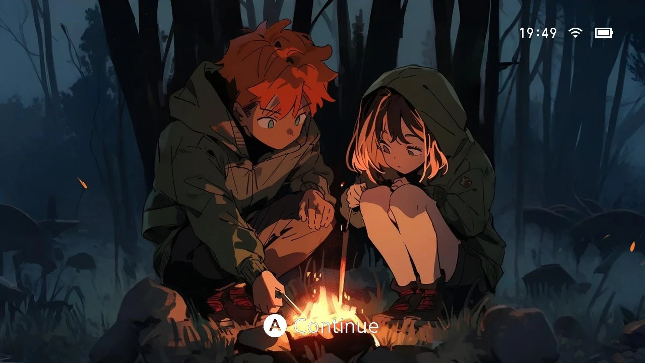 RP - LOCKSCREEN Campfire | Lockscreen | Switch Themes | Themezer