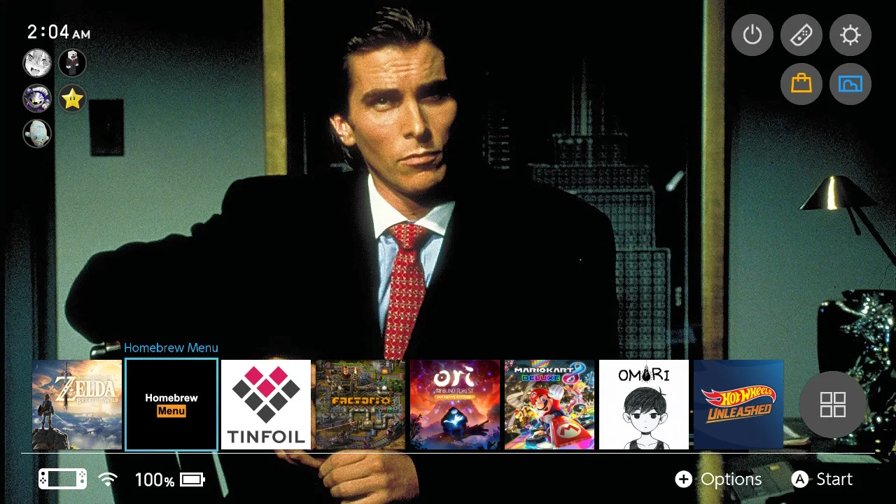 Patrick Bateman | Home Menu | Switch Themes | Themezer