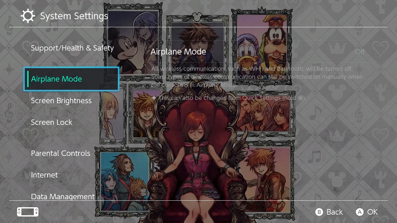 Kingdom Hearts Settings | Settings | Switch Themes | Themezer