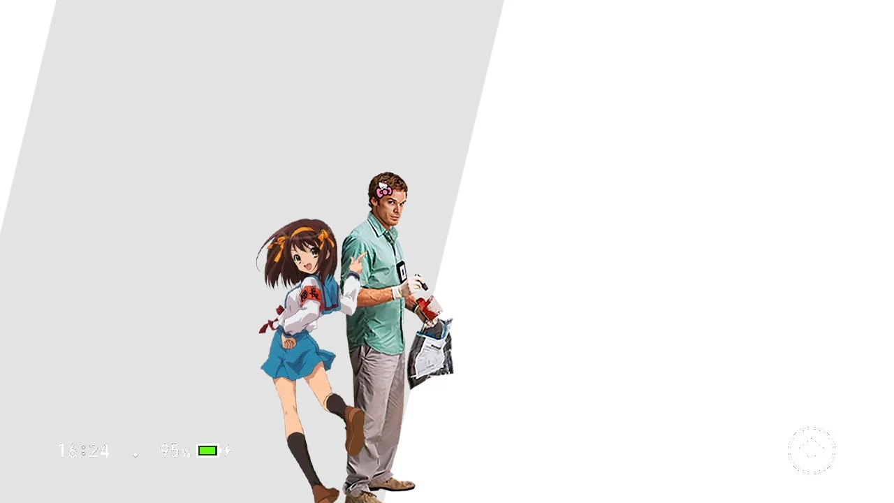 Haruhi Suzumiya x Dexter Morgan lock screen | Lockscreen | Switch ...