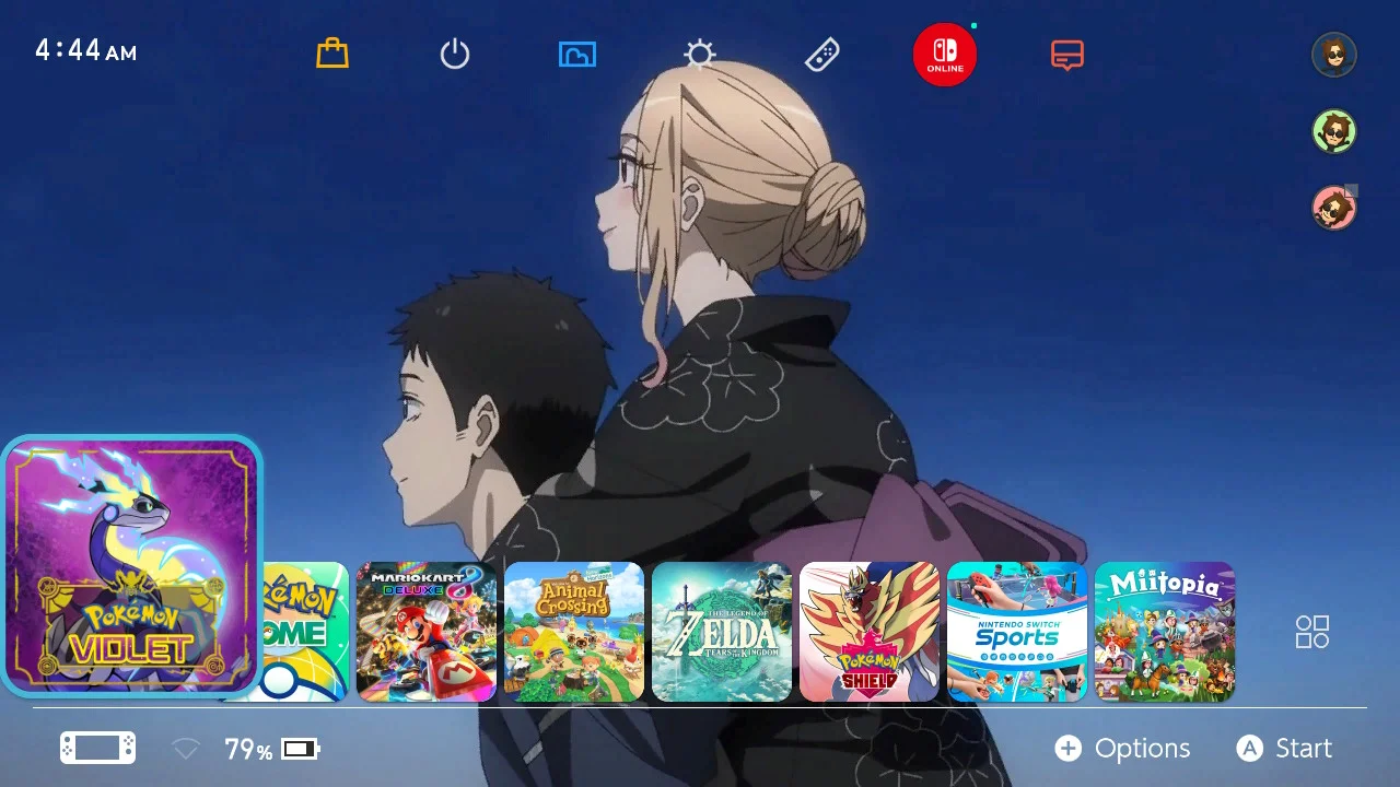 My Dress-Up Darling (Sono Bisque Doll) - Home Menu | Home Menu | Switch Themes | Themezer