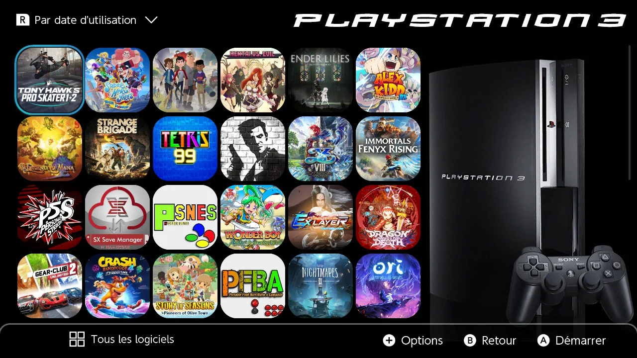 PlayStation 3 Fat - Apps | All Apps | Switch Themes | Themezer