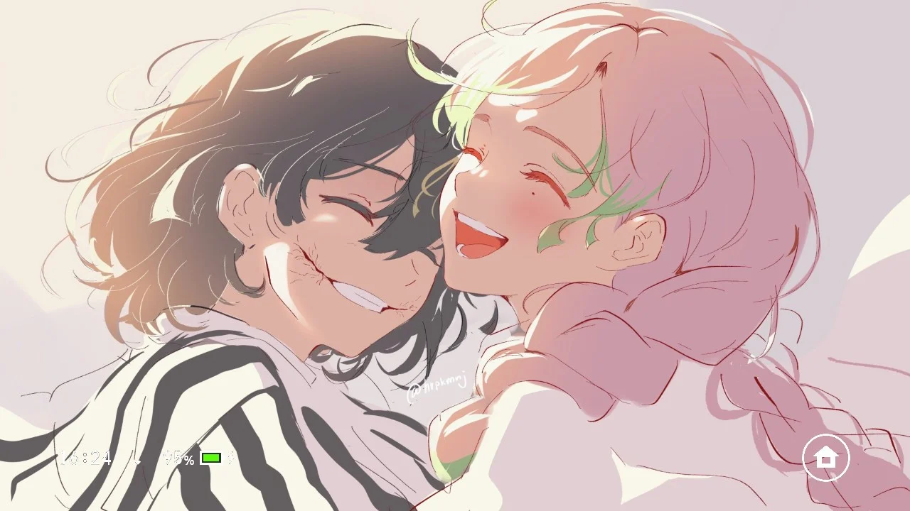 Mitsuri Kanroji Lockscreen 2 | Lockscreen | Switch Themes | Themezer