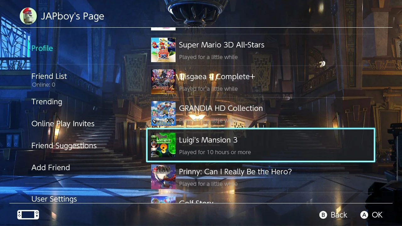 Luigis Mansion 3 | User Page | Switch Themes | Themezer