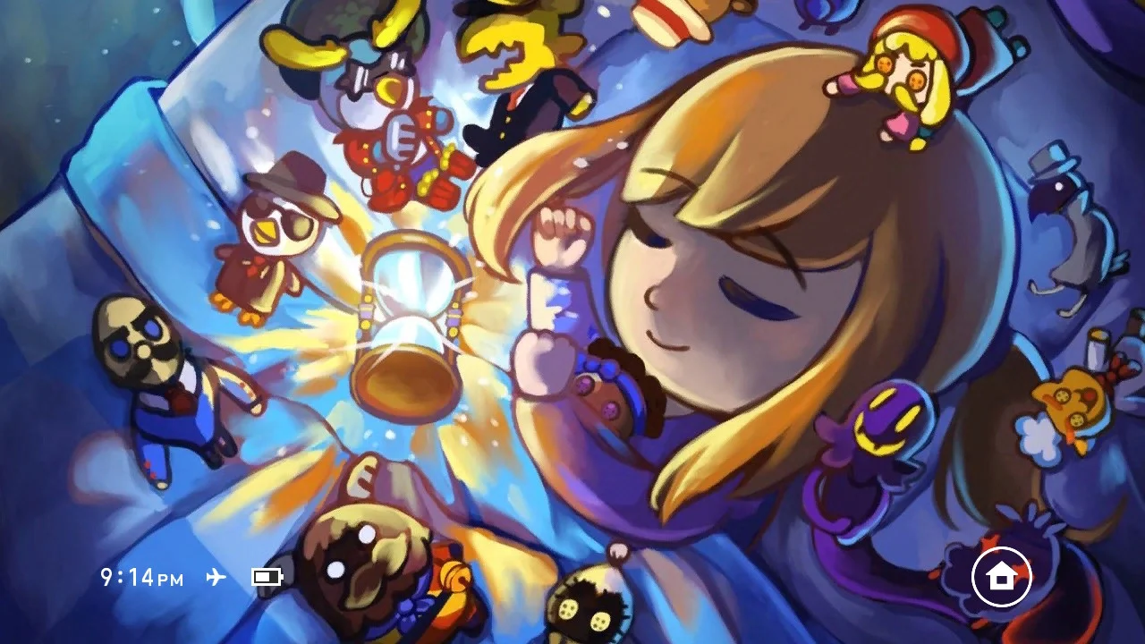 A hat in time-lockscreen | Lockscreen | Switch Themes | Themezer
