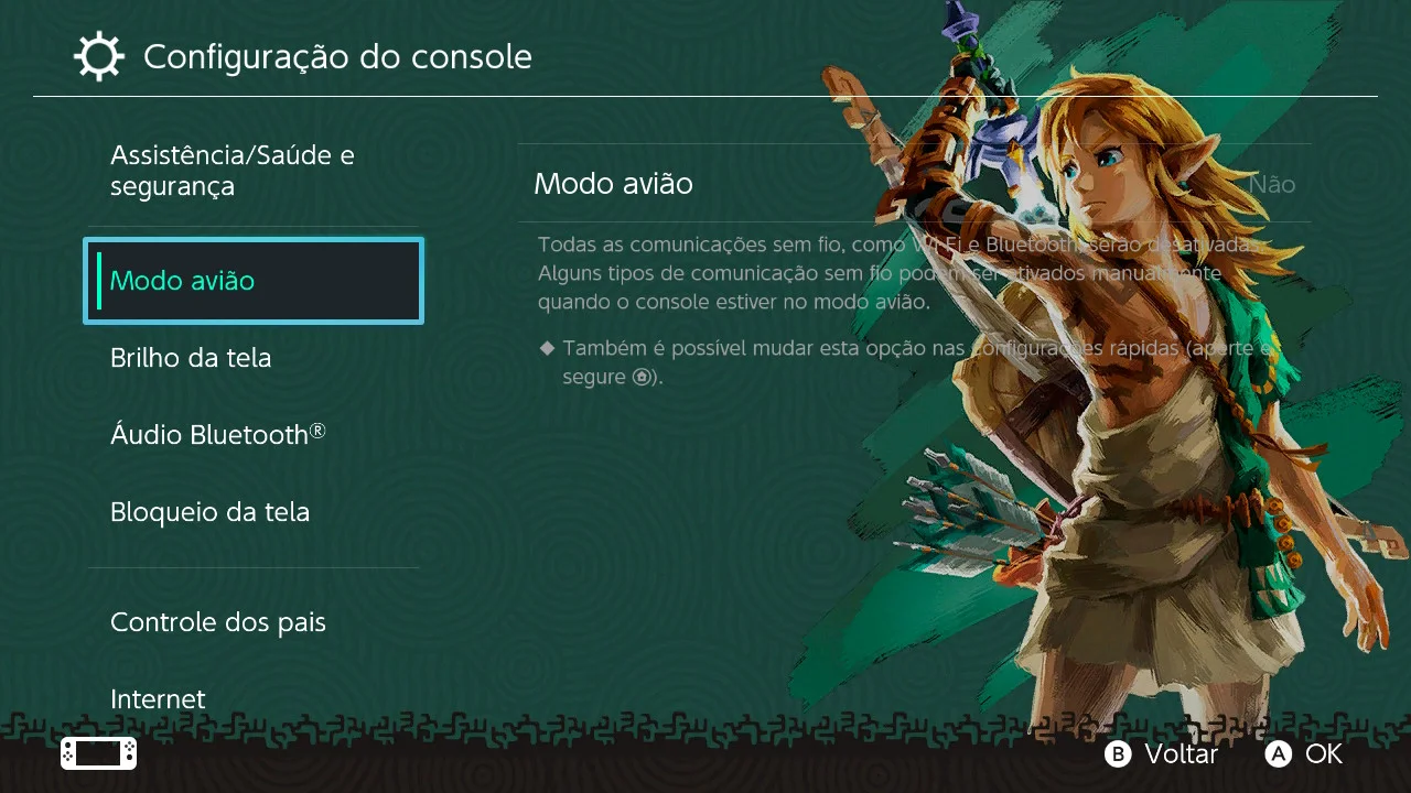 Zelda Tears of the Kingdom | Settings | Switch Themes | Themezer