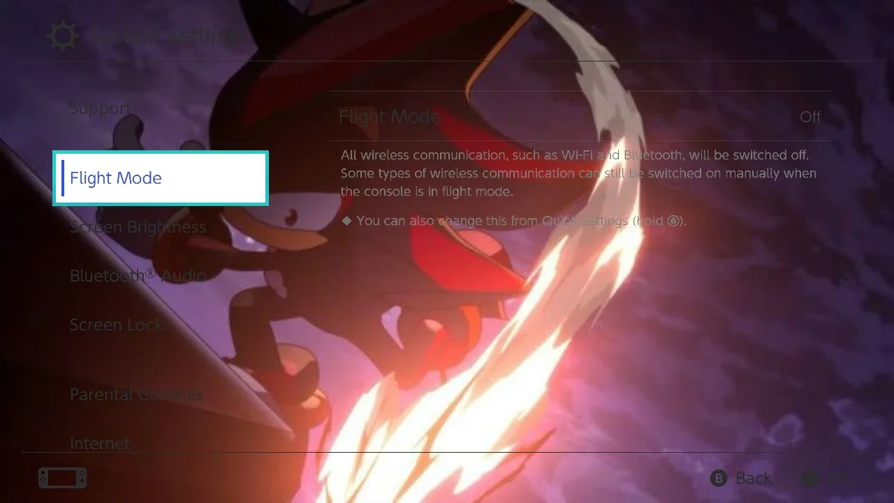 Shadow the Hedgehog by Luvmint | Settings | Switch Themes | Themezer