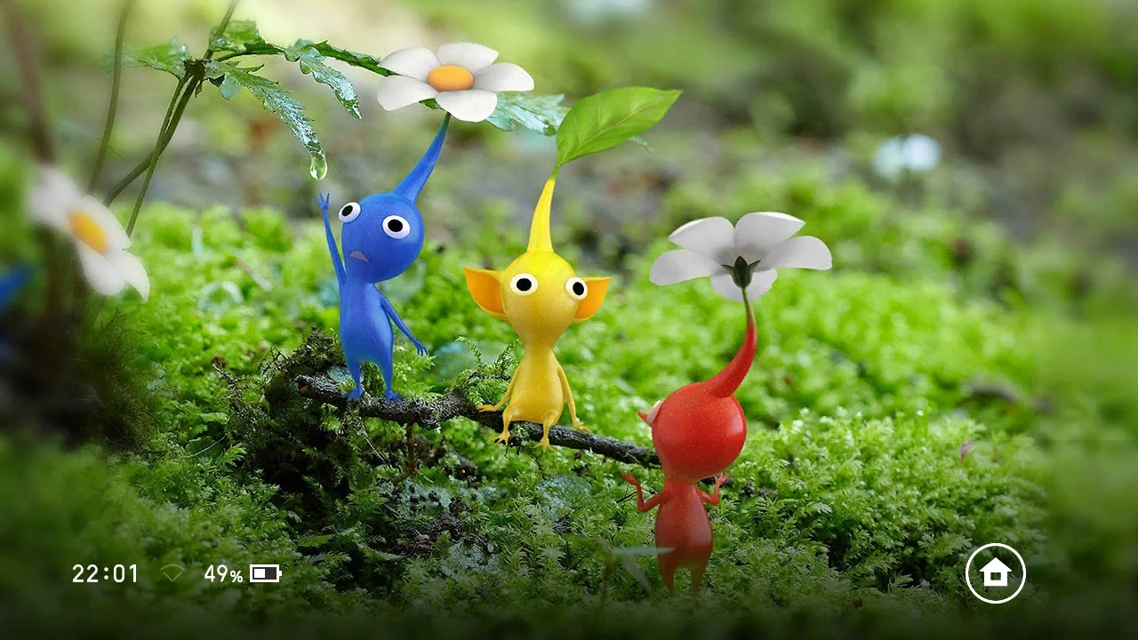 Pikmin Lock Screen | Lockscreen | Switch Themes | Themezer