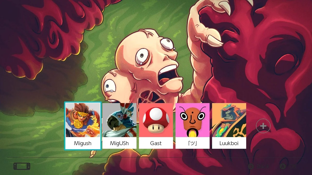 struggle | Player Selection | Switch Themes | Themezer