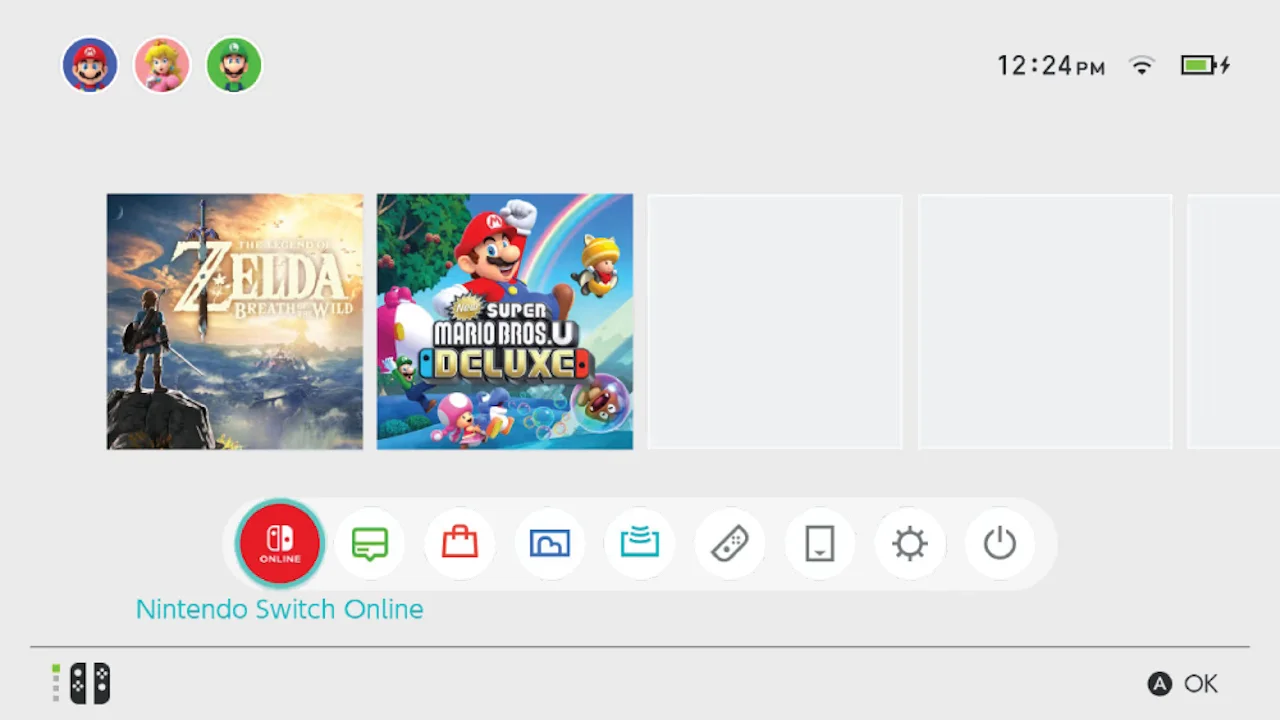 Switch 2 | Home Menu | Switch Themes | Themezer