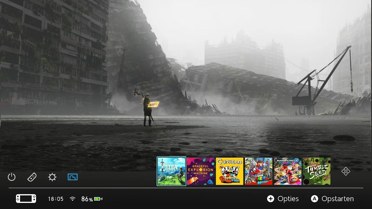NIER | Home Menu | Switch Themes | Themezer