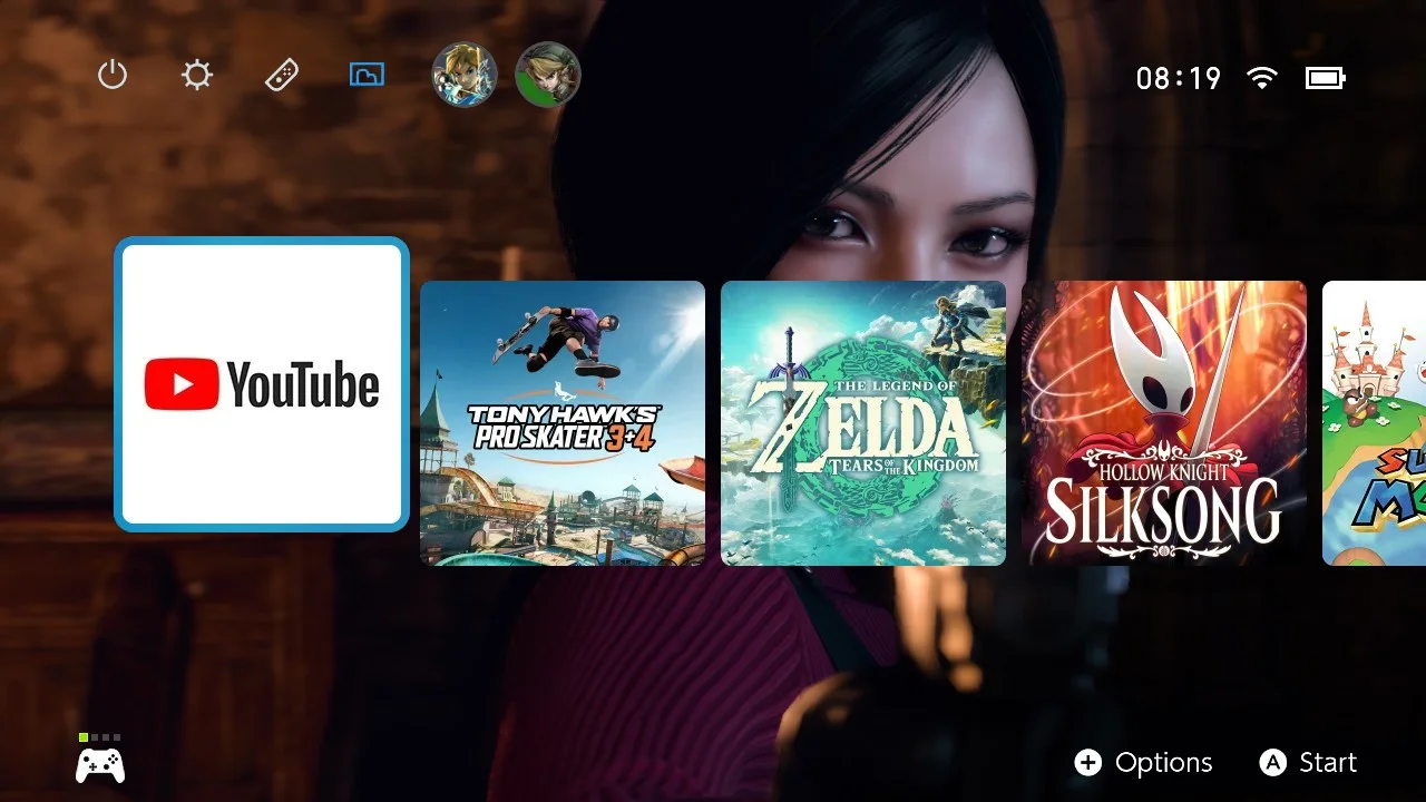 Ada Wong | Home Menu | Switch Themes | Themezer