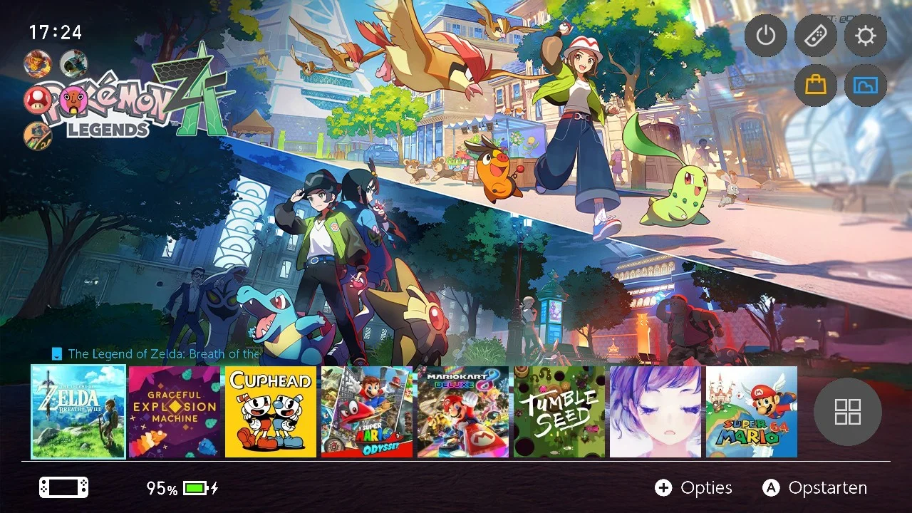 pokemon legend za home | Home Menu | Switch Themes | Themezer