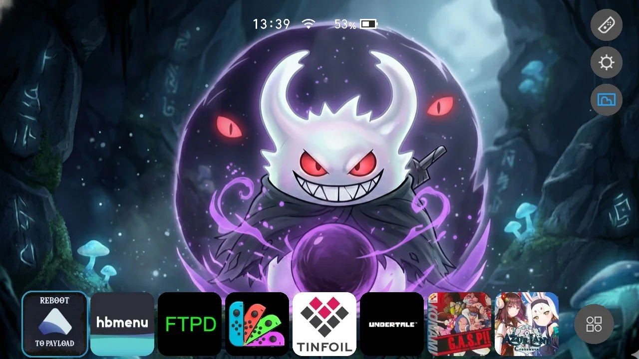 Powering Up Hollow Knight Gengar | Home Menu | Switch Themes | Themezer