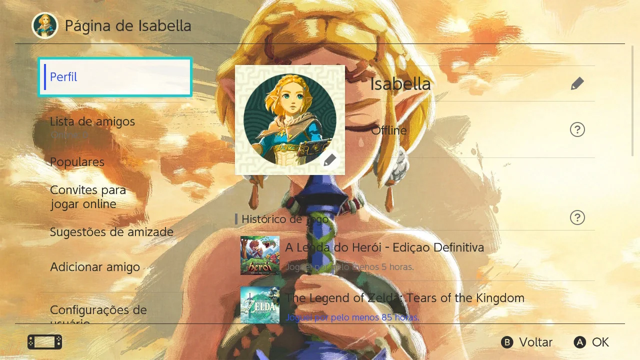 Zelda Tears of the Kingdom | User Page | Switch Themes | Themezer