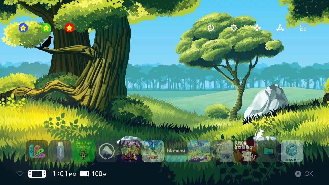 Seamless - Raven in Meadow - Home | Home Menu | Switch Themes | Themezer